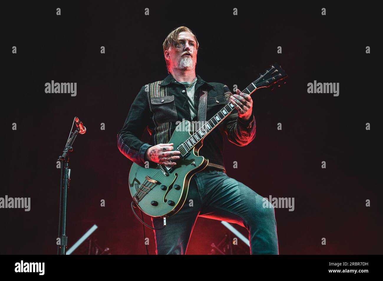 MADRID, MAD COOL FESTIVAL 2023, SPAIN: Josh Homme, singer and guitarist ...