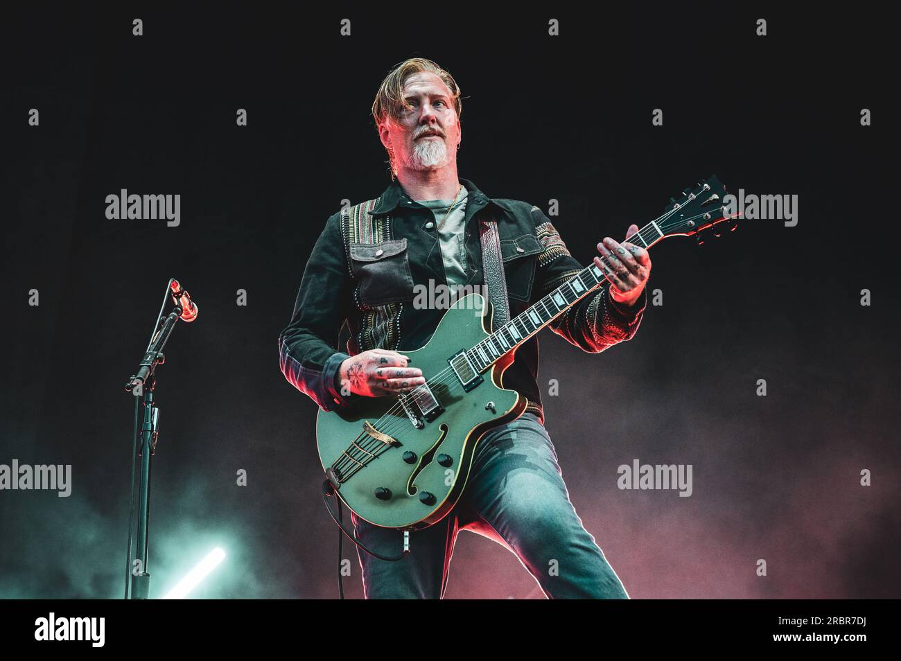 MADRID, MAD COOL FESTIVAL 2023, SPAIN: Josh Homme, singer and guitarist ...