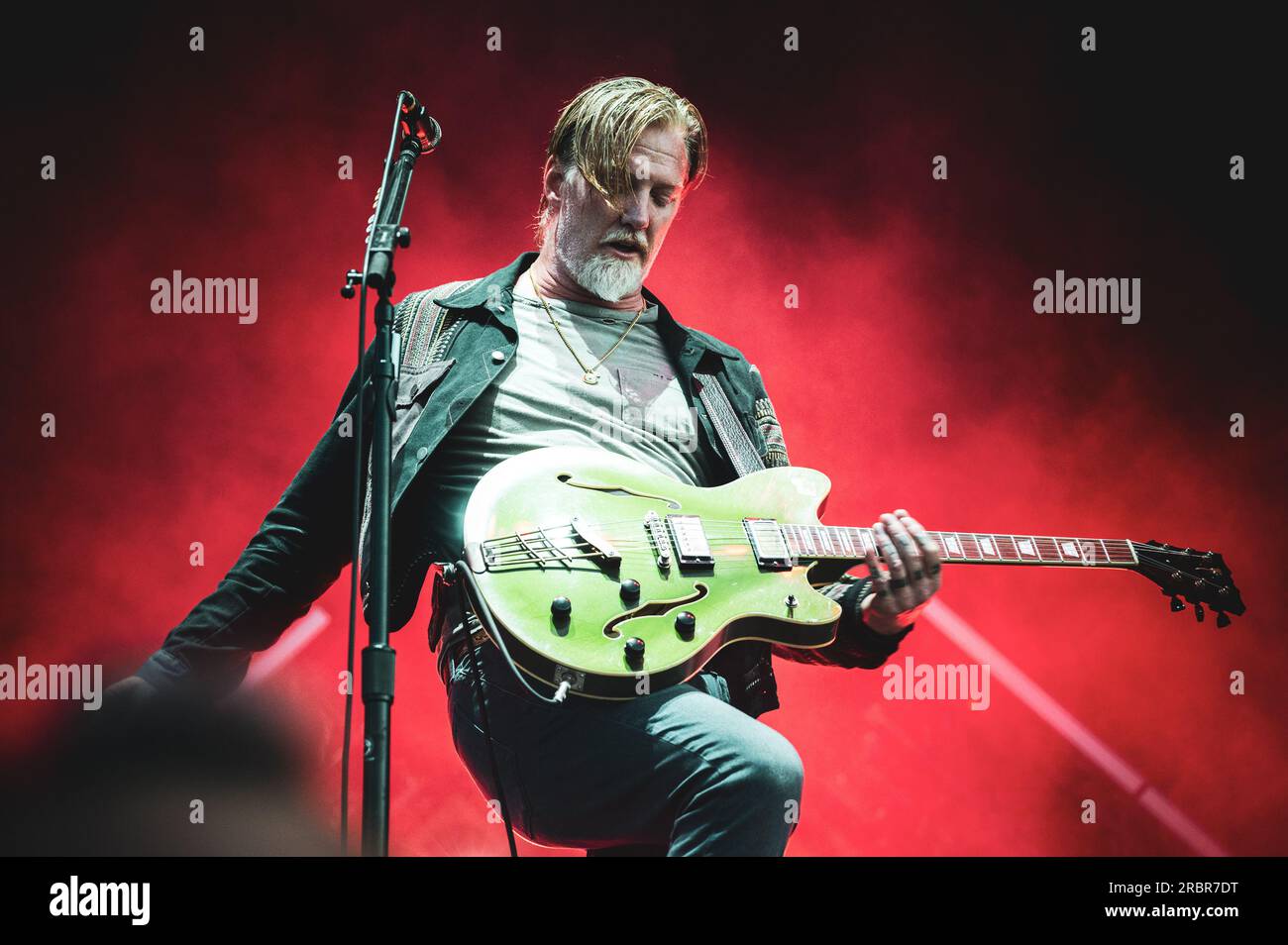 MADRID, MAD COOL FESTIVAL 2023, SPAIN: Josh Homme, singer and guitarist ...