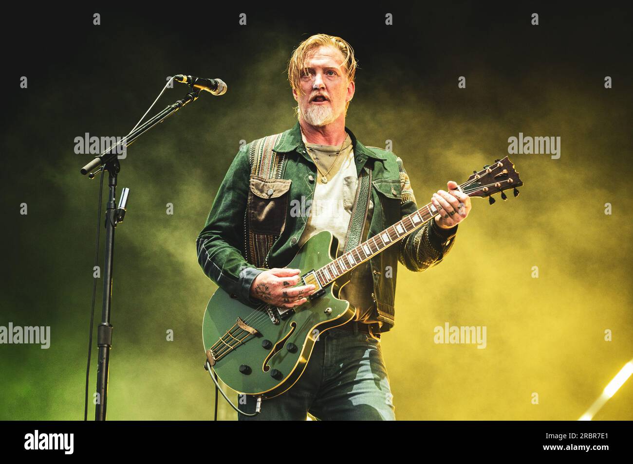 MADRID, MAD COOL FESTIVAL 2023, SPAIN: Josh Homme, singer and guitarist ...