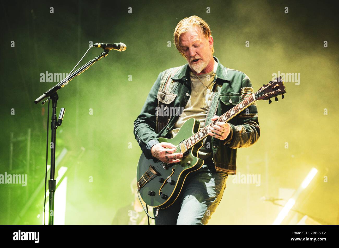 MADRID, MAD COOL FESTIVAL 2023, SPAIN: Josh Homme, singer and guitarist ...