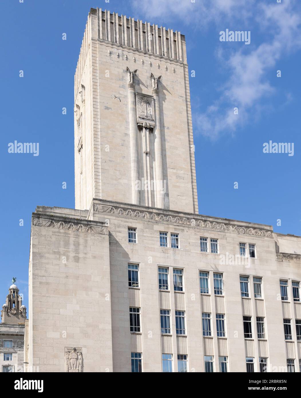 Liverpool, united kingdom May, 16, 2023 The Ornate Art Deco Building ...