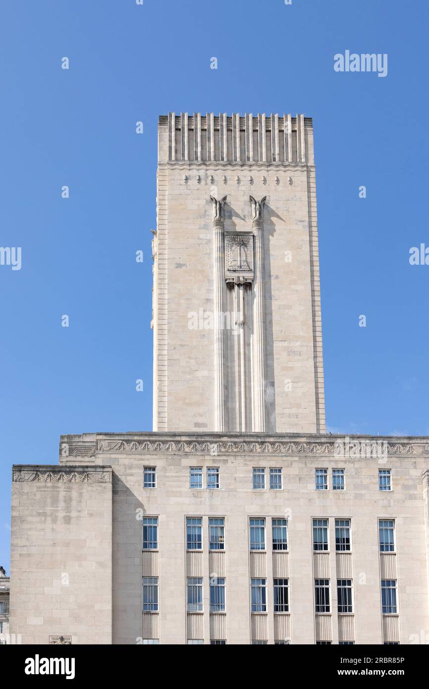 Liverpool, united kingdom May, 16, 2023 The Ornate Art Deco Building ...