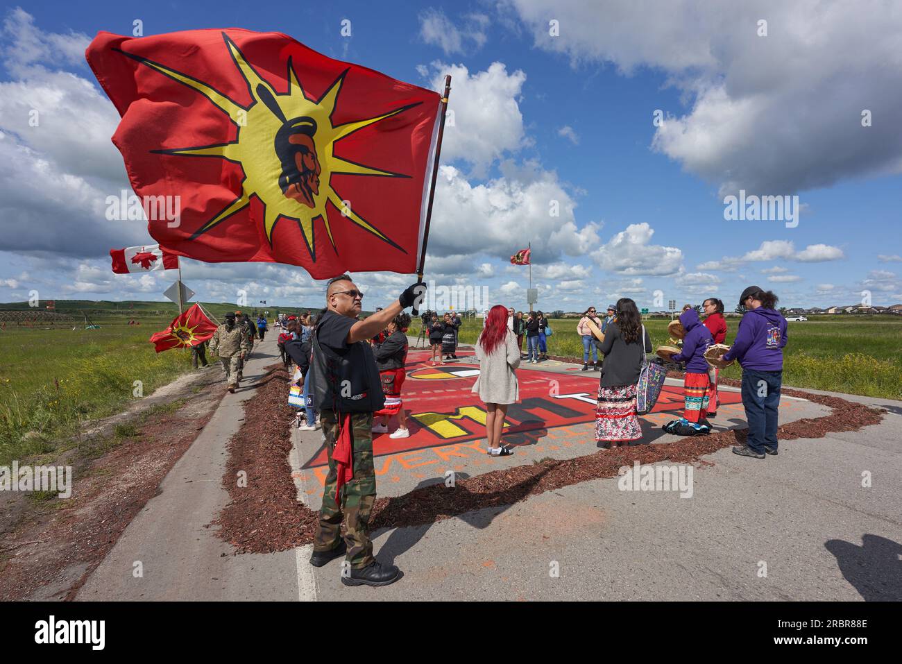 Winnipeg, Canada. 10th July, 2023. Vern DeLaronde, the founder of the ...