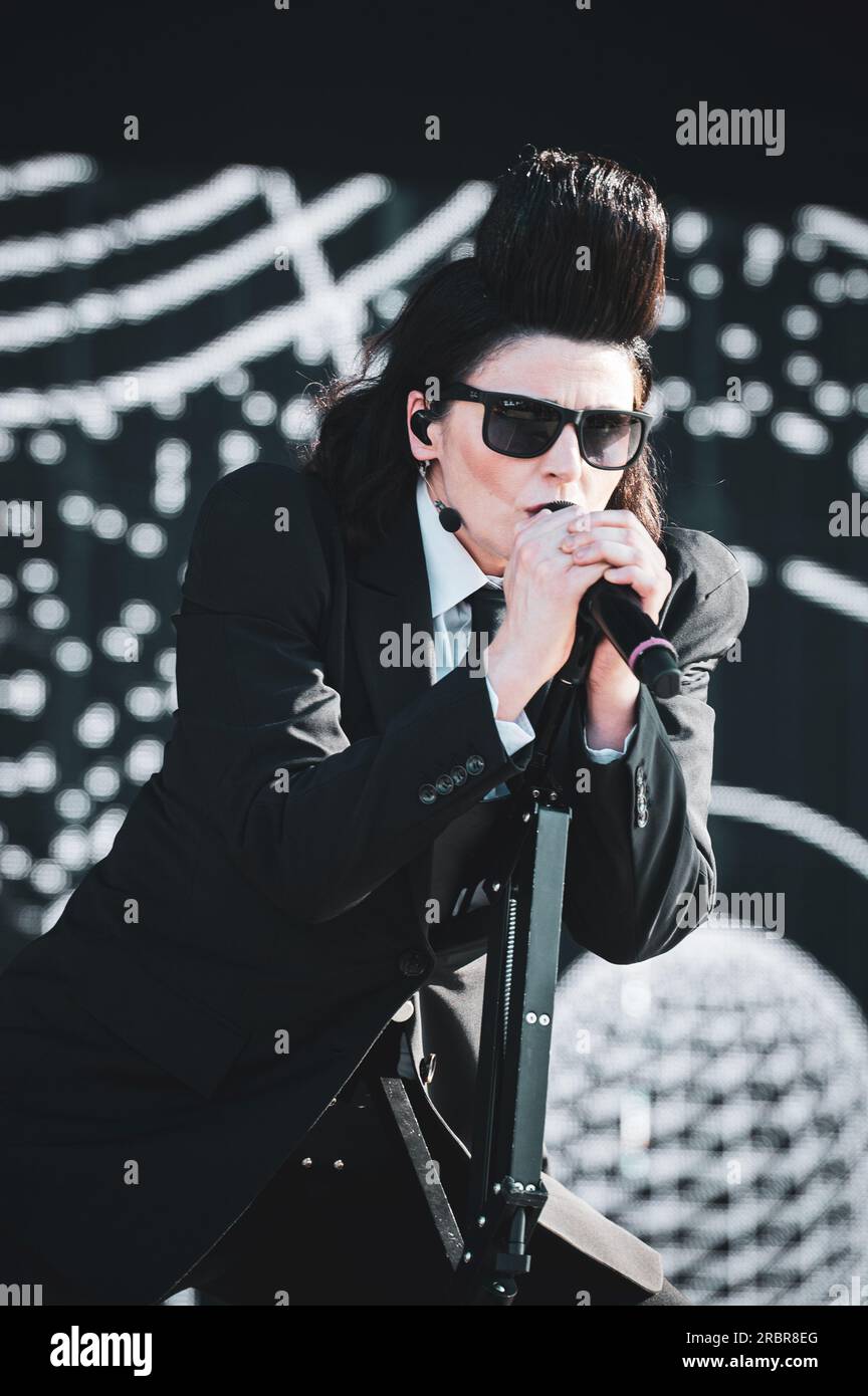 MADRID, MAD COOL FESTIVAL 2023, SPAIN: Carina Round, singer of the ...