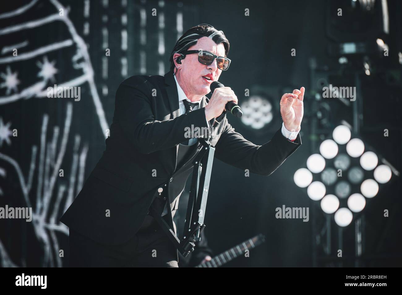 MADRID, MAD COOL FESTIVAL 2023, SPAIN: Maynard James Keenan, singer of ...