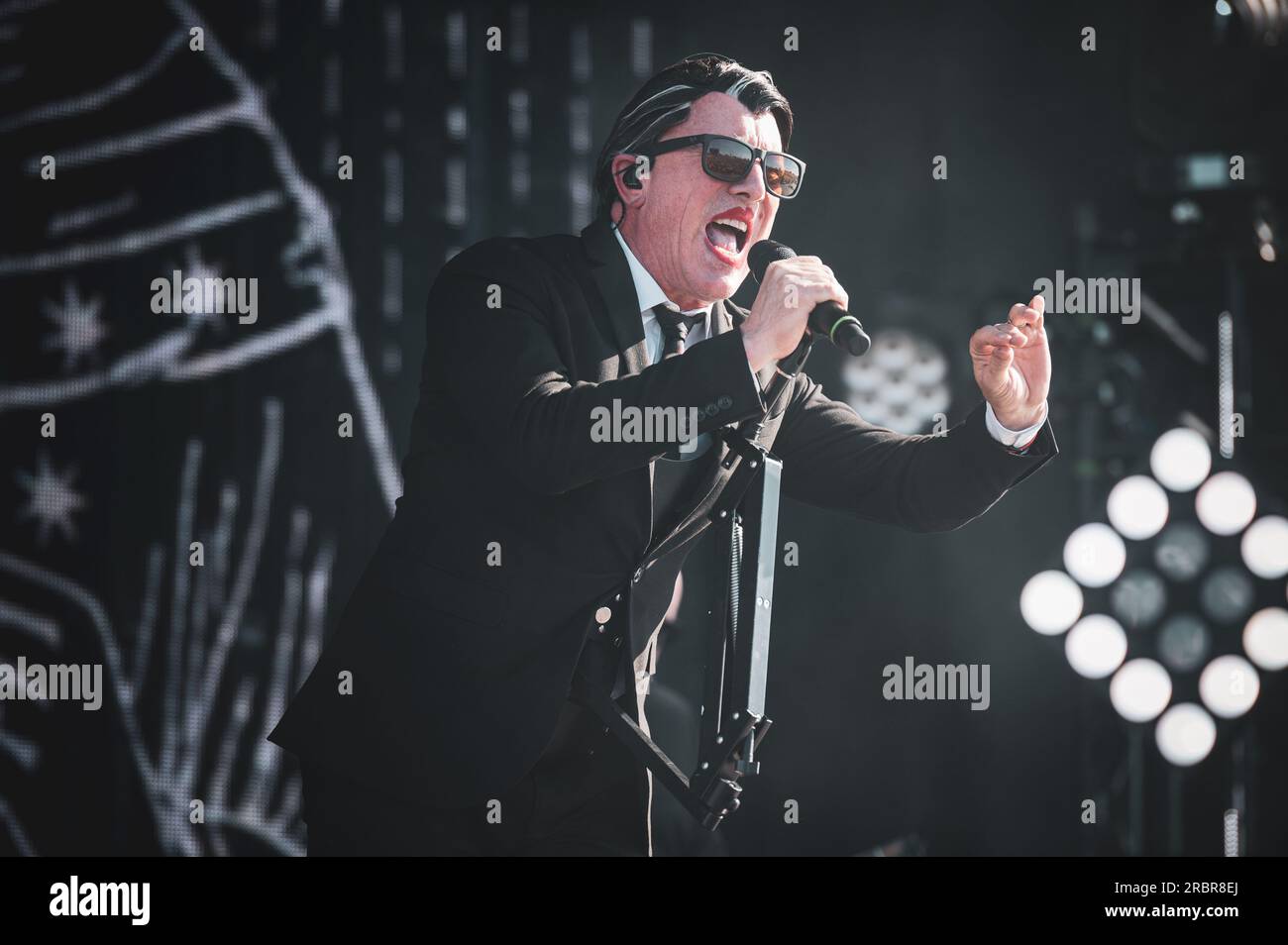 MADRID, MAD COOL FESTIVAL 2023, SPAIN: Maynard James Keenan, singer of ...