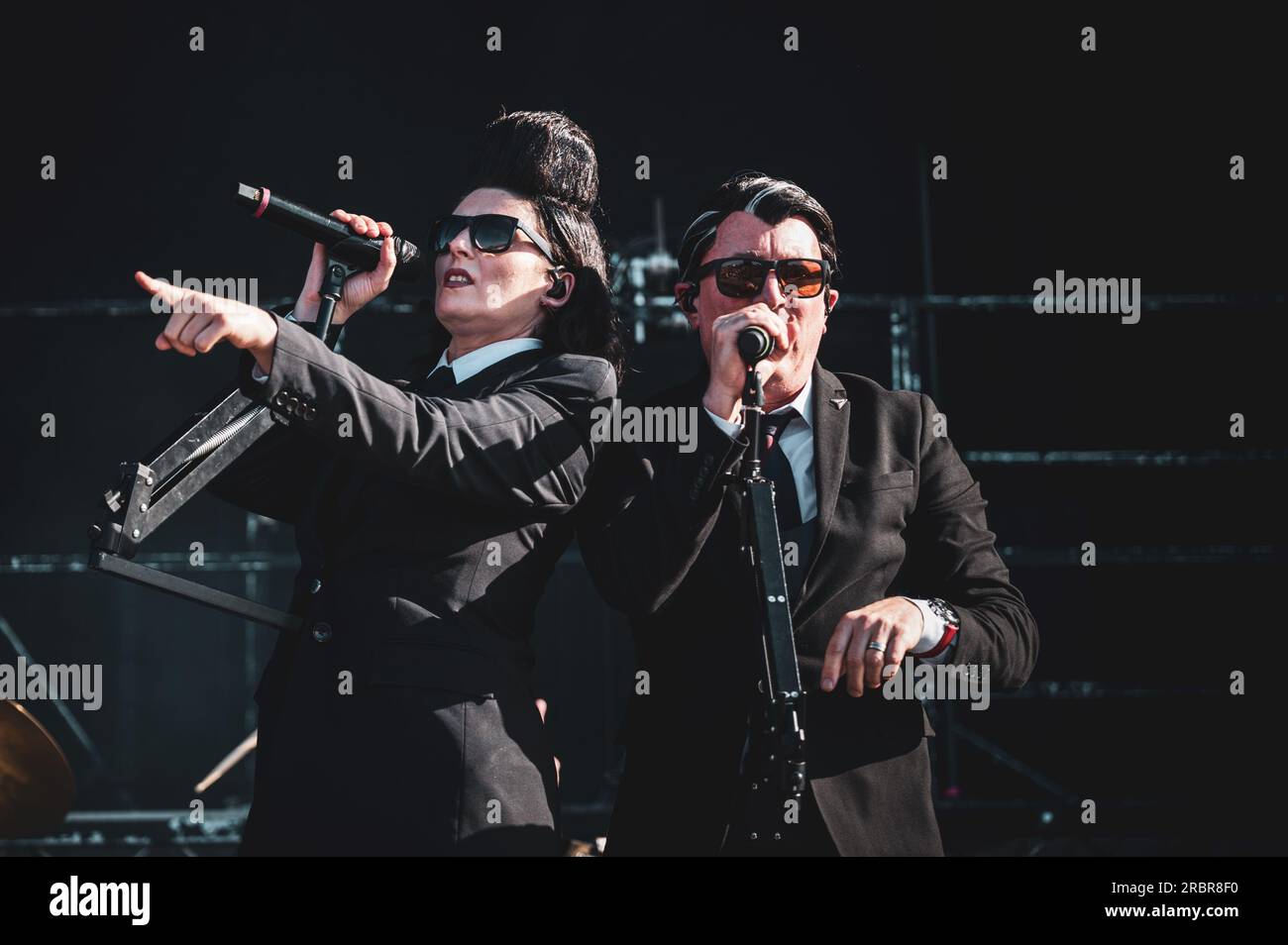 MADRID, MAD COOL FESTIVAL 2023, SPAIN: Carina Round and Maynard James ...