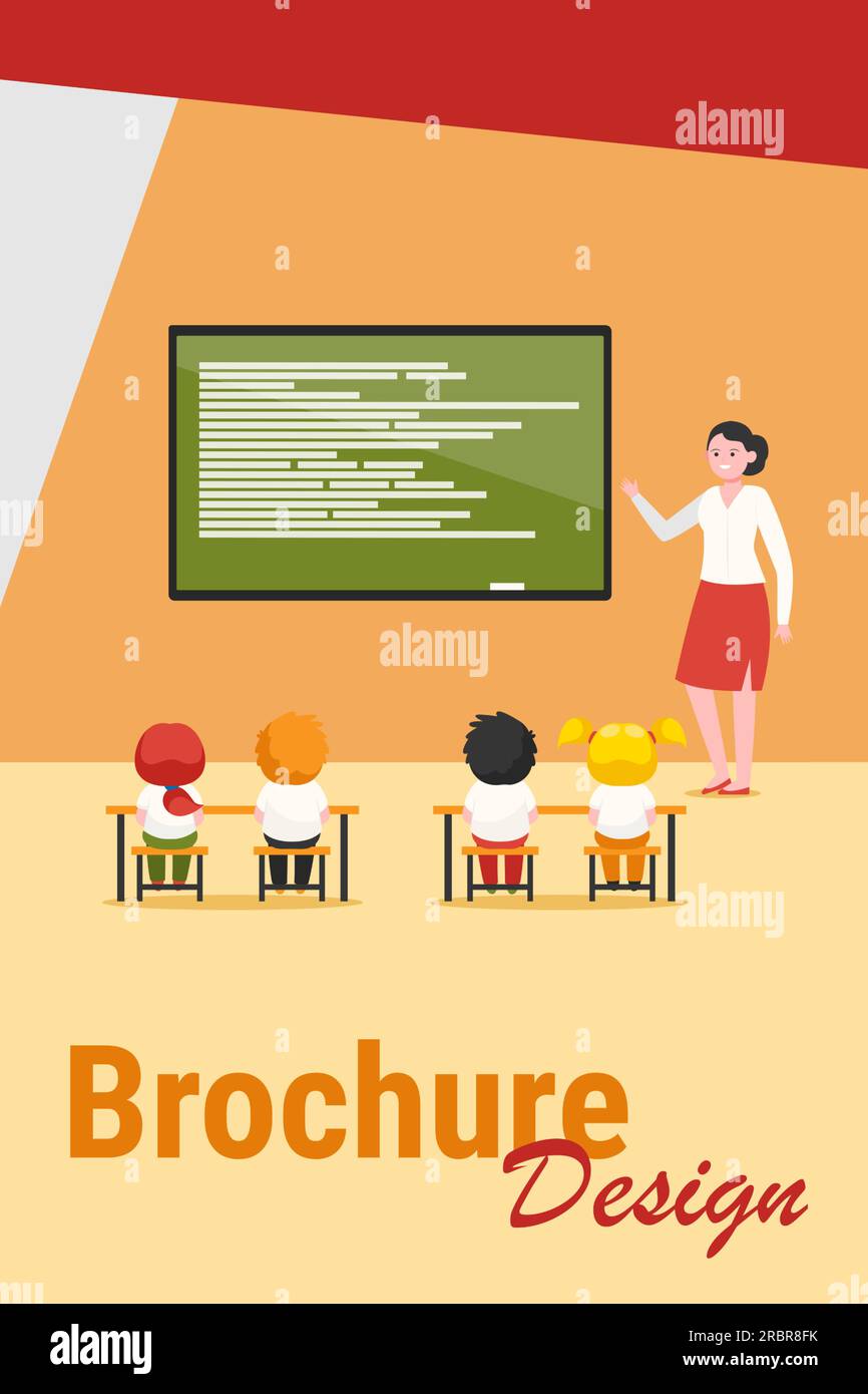 Primary school class Stock Vector Image & Art - Alamy