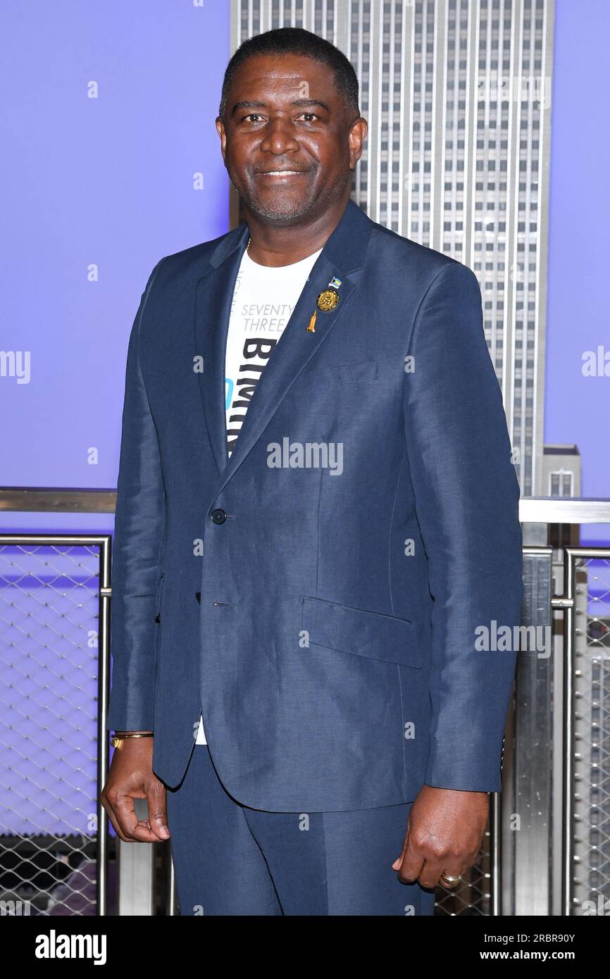 New York, USA. 10th July, 2023. Bahamas Consul General Leroy F. Major ...