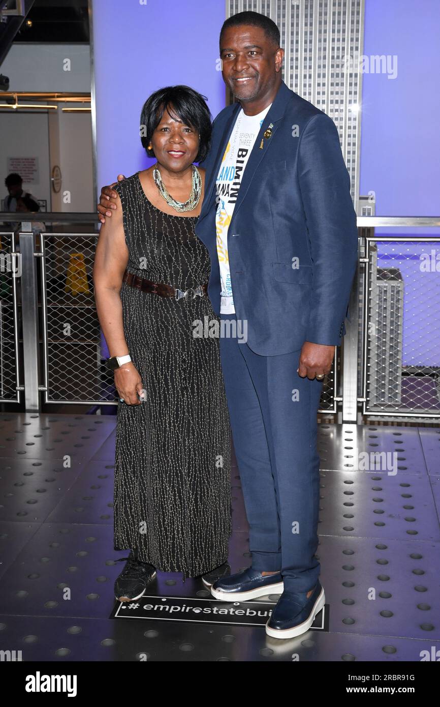 New York, USA. 10th July, 2023. Bahamas Consul General Leroy F. Major ...