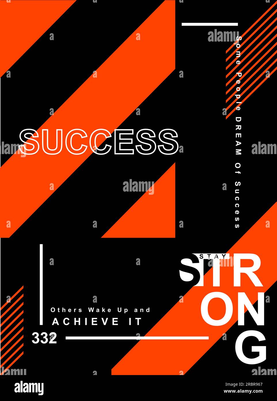 Stay positive and strong Stock Vector Images - Alamy