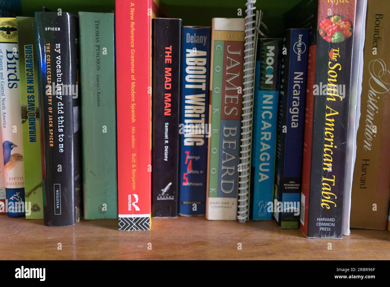 Shelfie, or a section of a bookcase owned by a foreigner living in ...