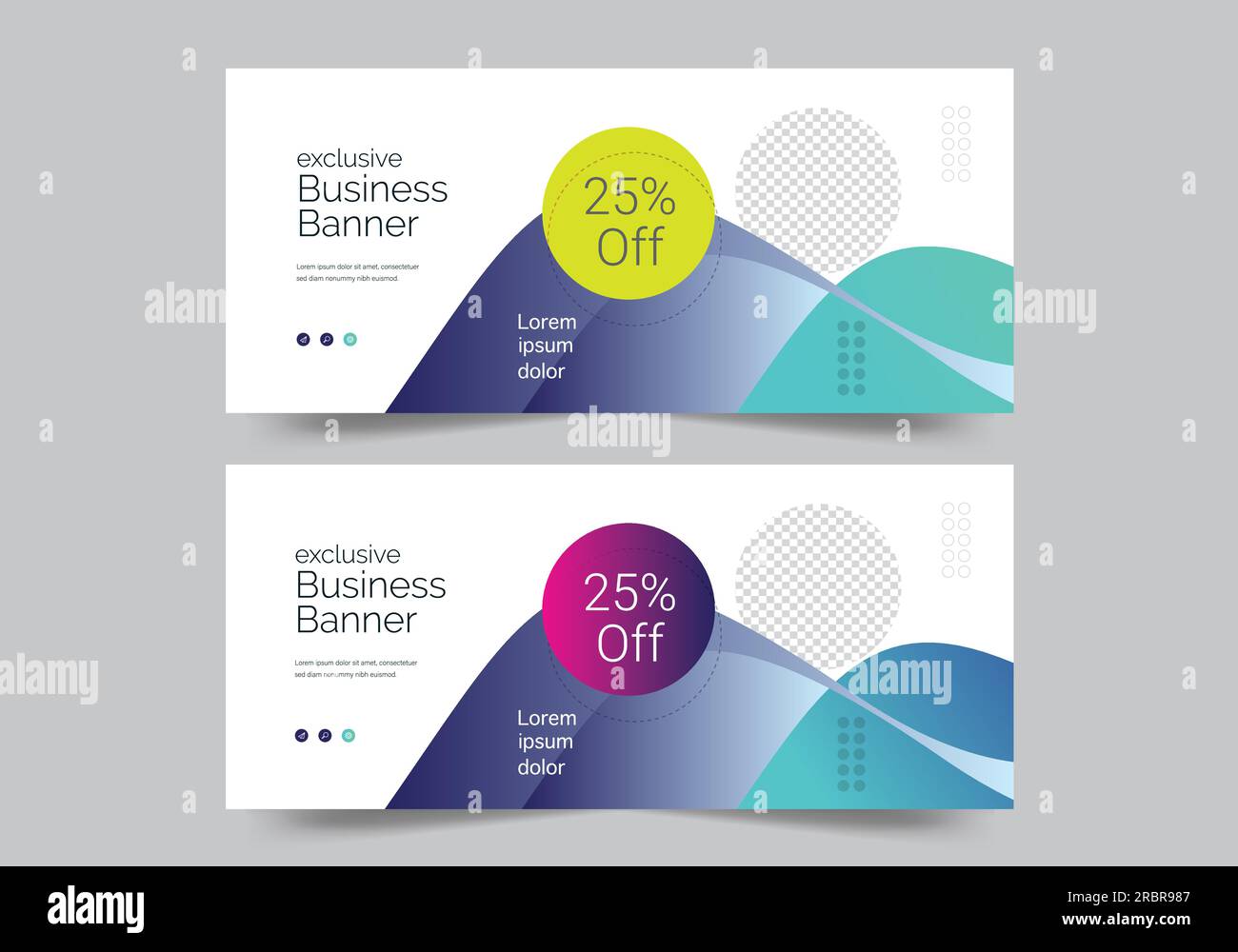 Banner background corporate Stock Vector Images - Alamy