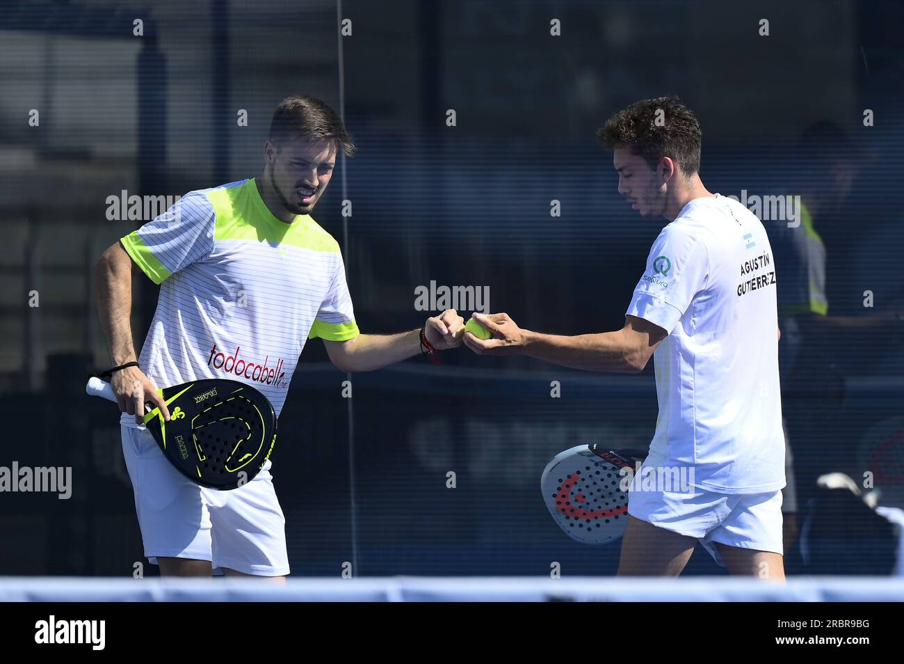 Rome, Italy. 10th July, 2023. Javier Rico Dasi (ESP) during the R64 of ...