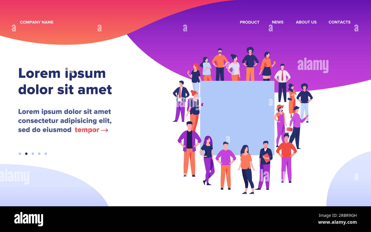 Crowd placard communication standing unity hi-res stock photography and ...