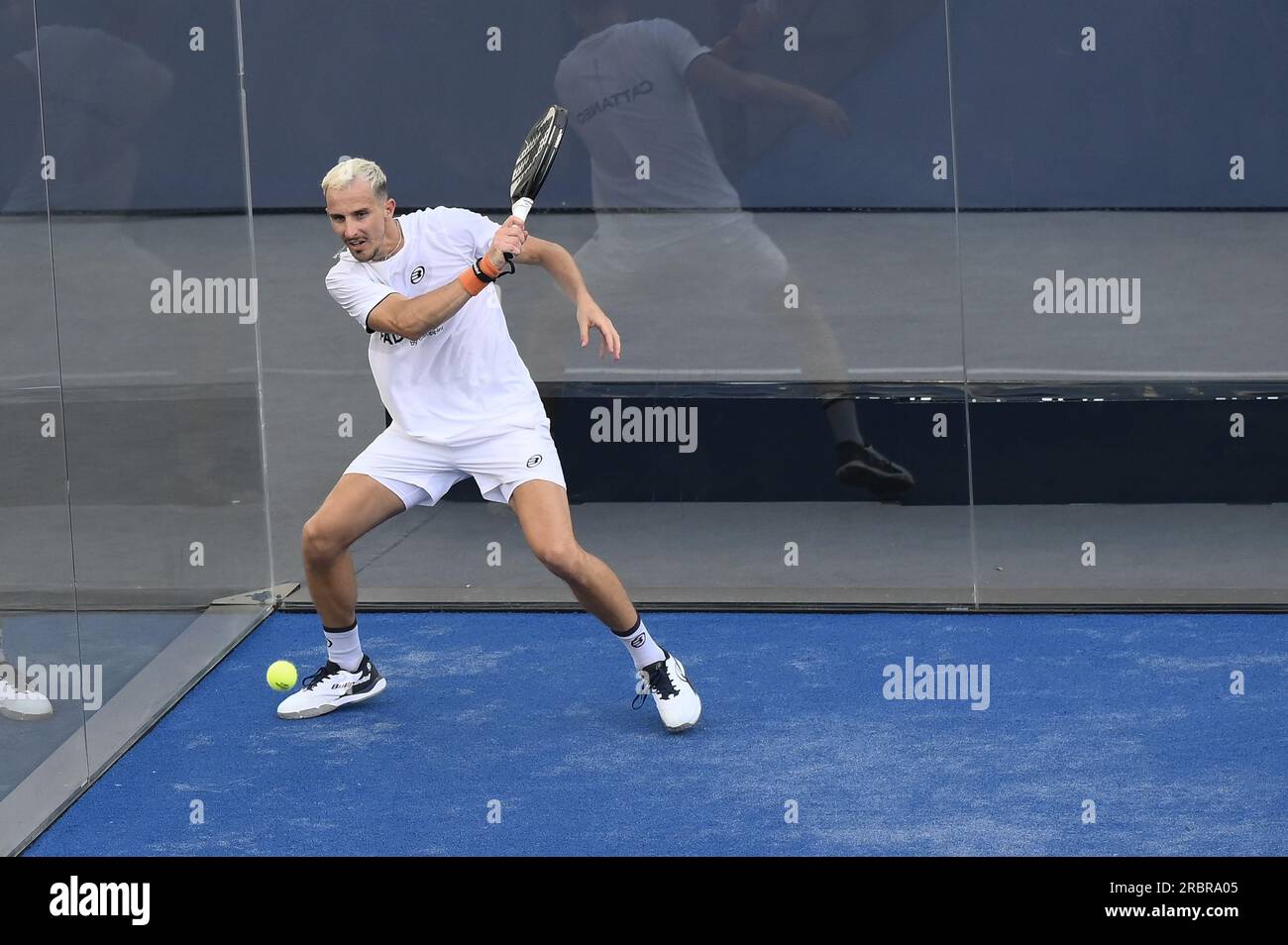 Rome, Italy. 10th July, 2023. Daniele Cattaneo (ITA) during the R64 of ...