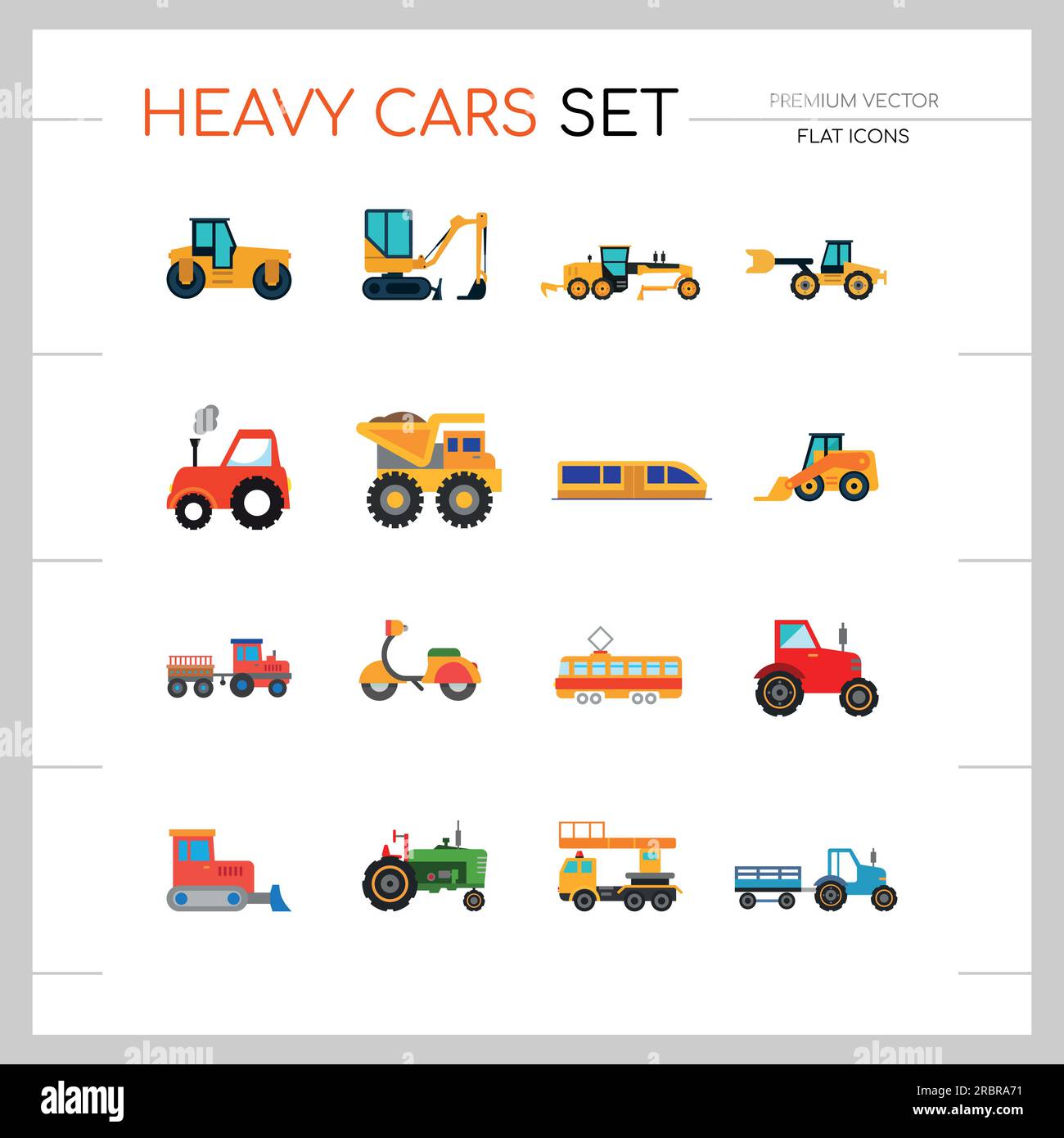 Heavy loaded vehicle Stock Vector Images - Alamy