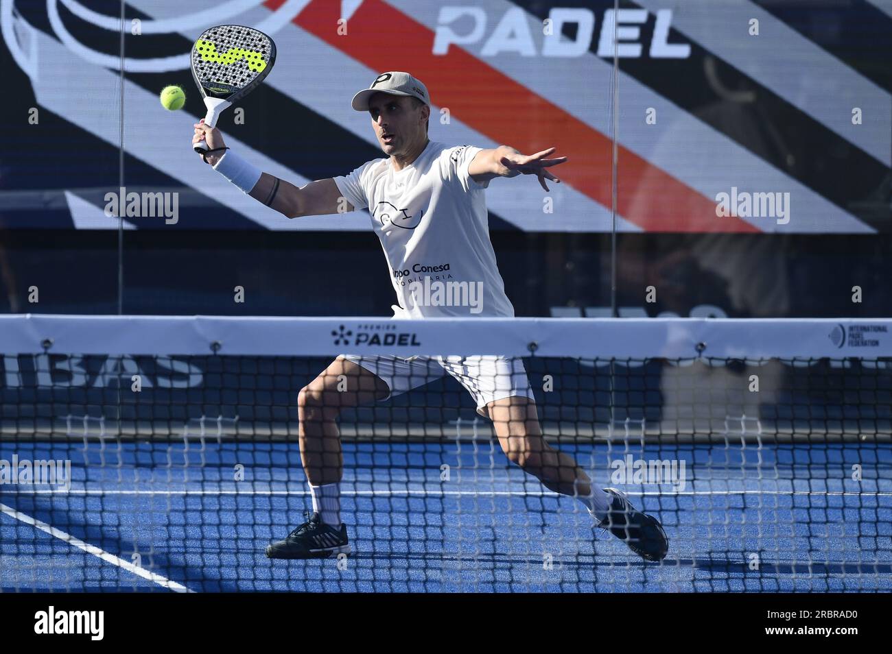 Rome, Italy. 10th July, 2023. Victor Ruiz Remedios (ESP) during the R64 of the BNL Italy Major ...
