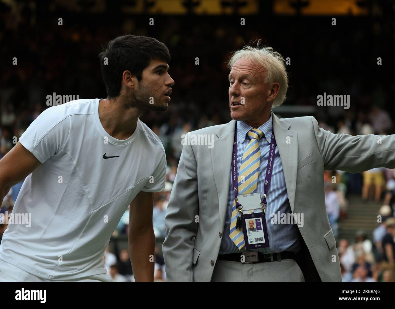 Wimbledon, UK. 10th July 2023; All England Lawn Tennis and Croquet Club ...