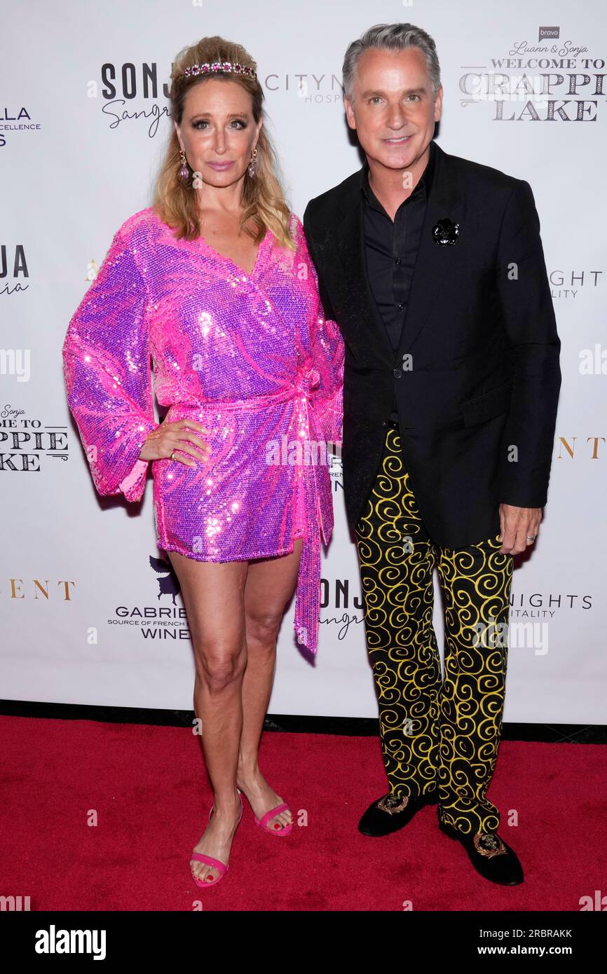 Sonja Morgan and William Kapfer attend the "Luann & Sonja: Welcome to ...
