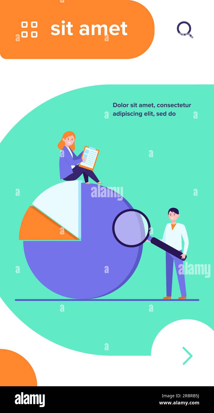 Professionals analyzing diagram Stock Vector Image & Art - Alamy