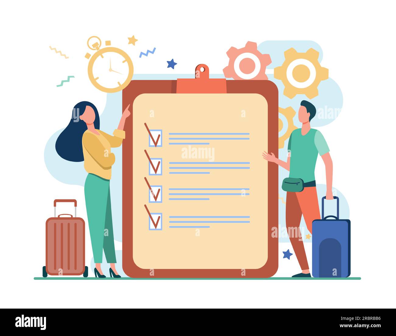 Man packing suitcase trip Cut Out Stock Images & Pictures - Alamy