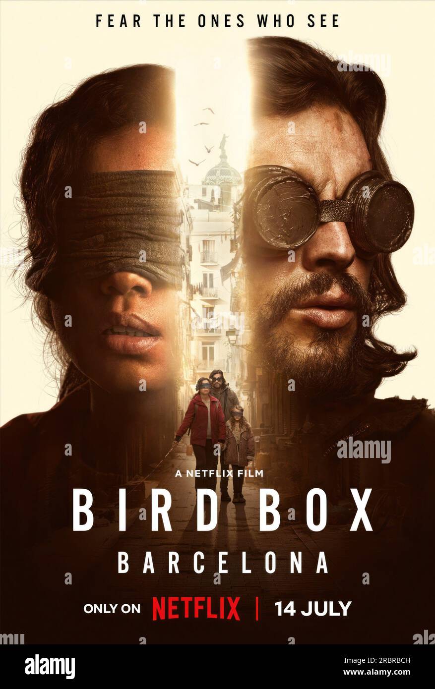 BIRD BOX BARCELONA, poster, top, from left: Georgina Campbell, Mario ...