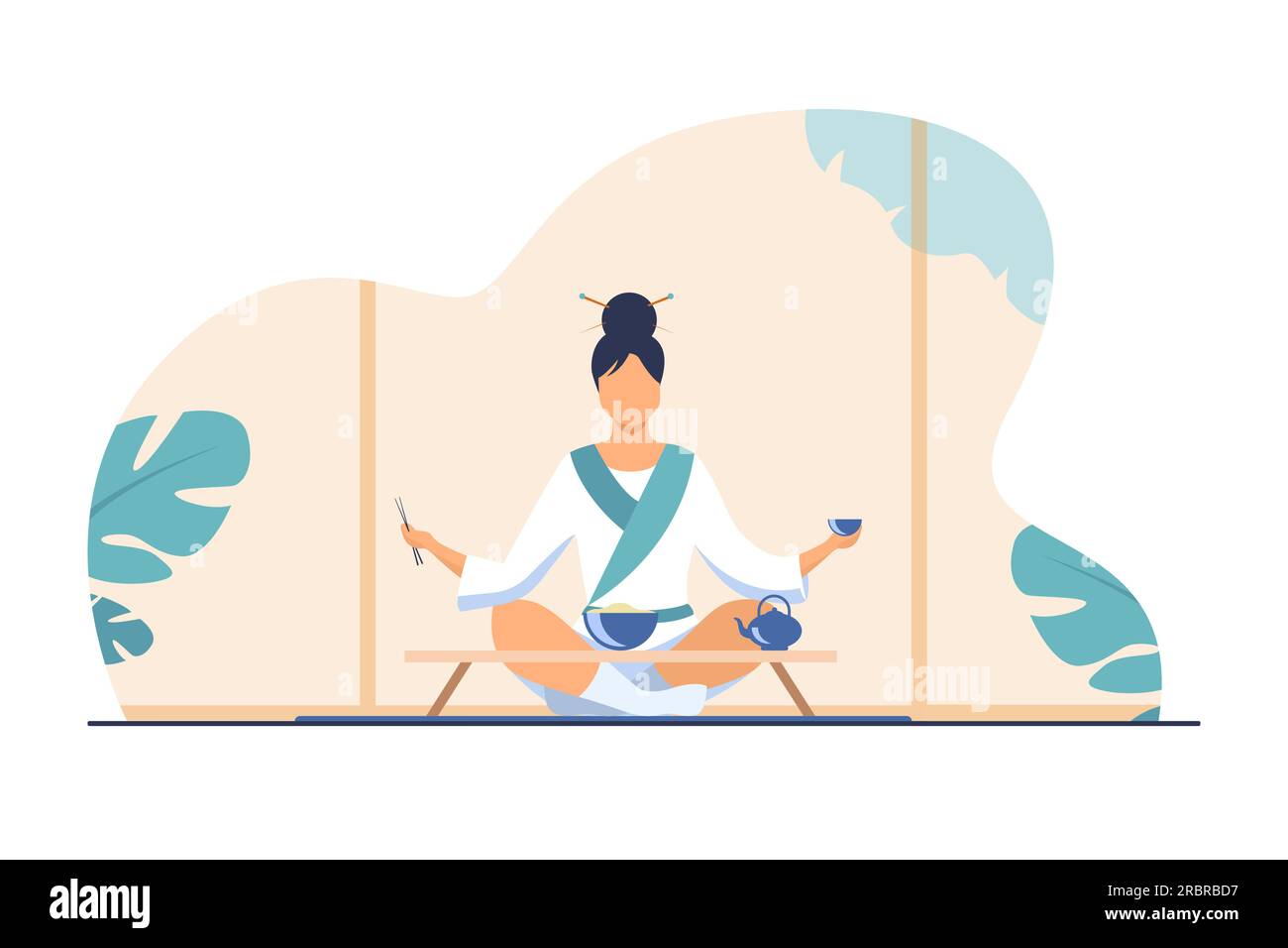 Chinese person eating Cut Out Stock Images & Pictures - Alamy