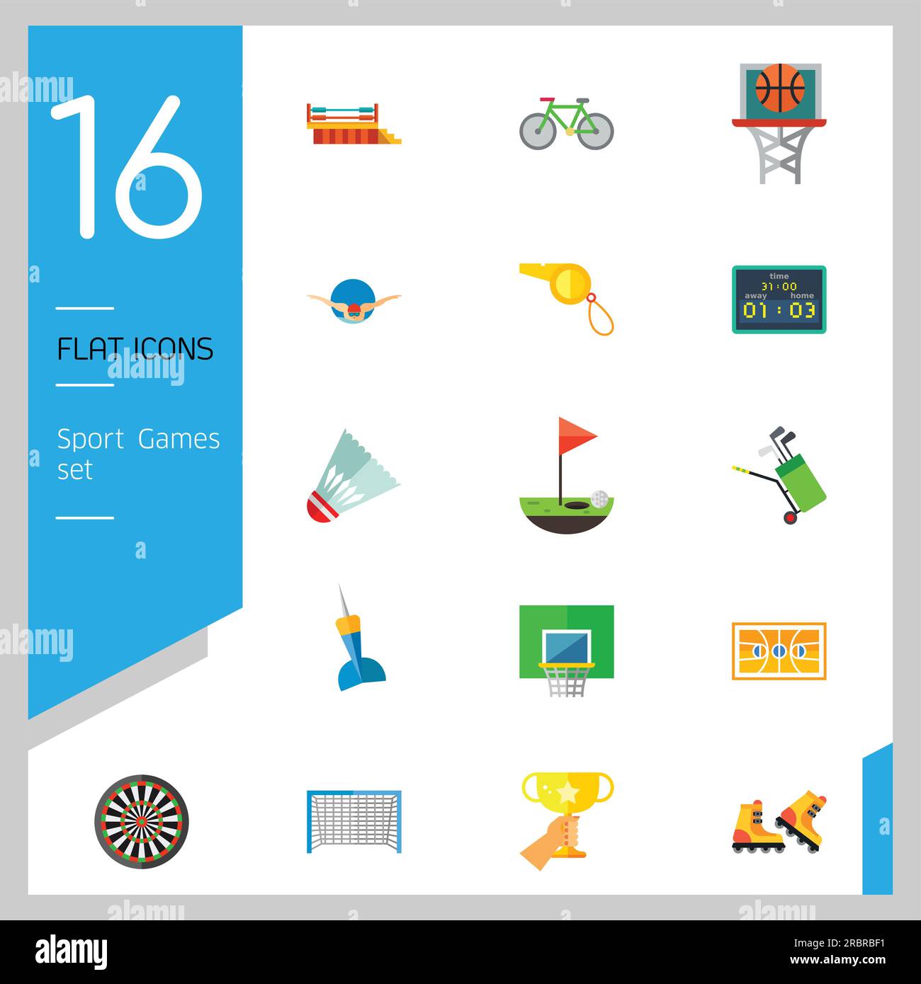 Sport Games Icon Set Stock Vector Image & Art - Alamy