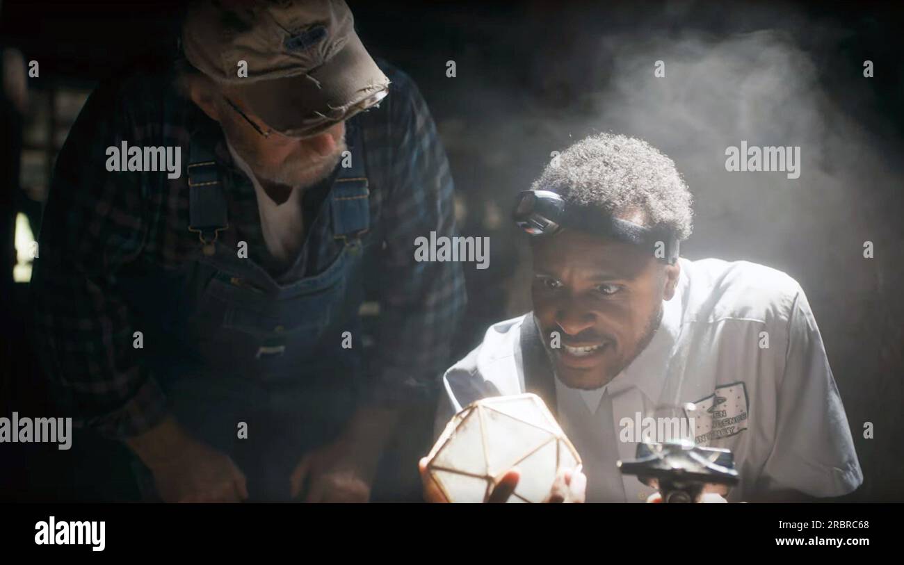 SPACE PUPS, from left: Krista Kelley, Matt Kinback, 2023. © Swen Group ...