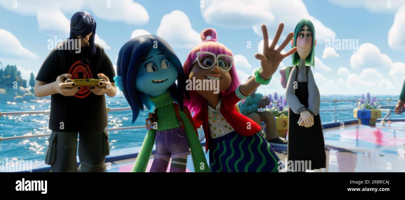 RUBY GILLMAN, TEENAGE KRAKEN, from left: Trevin (voice: Eduardo Franco ...