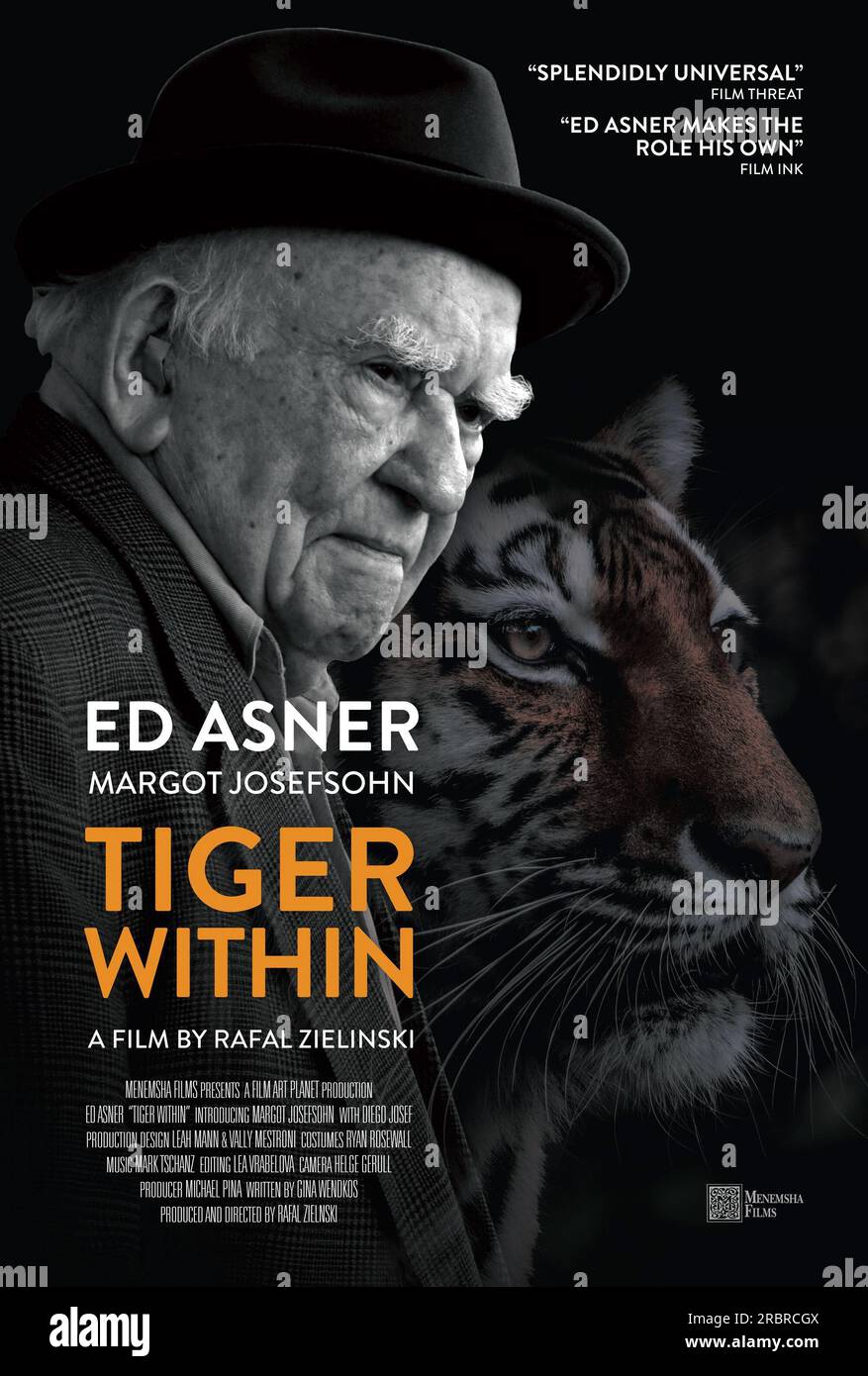 TIGER WITHIN, poster, Edward Asner, 2023. © Film Art Movies /Courtesy ...