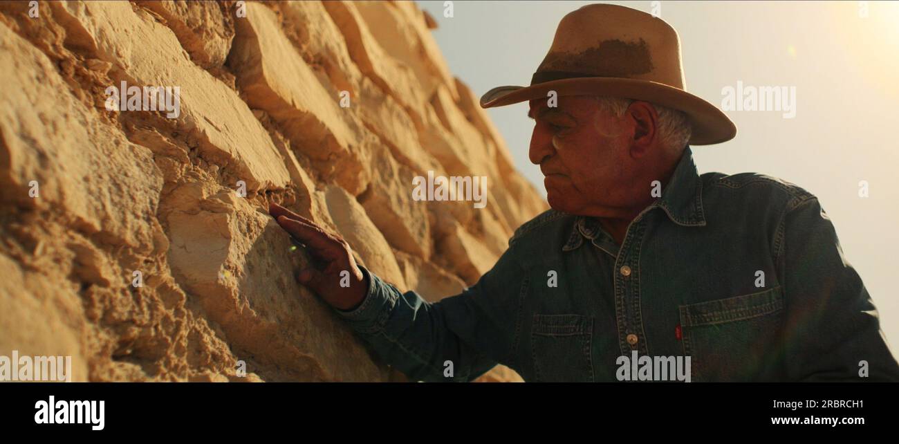 UNKNOWN: THE LOST PYRAMID, Zahi Hawass, 2023. © Netflix /Courtesy ...