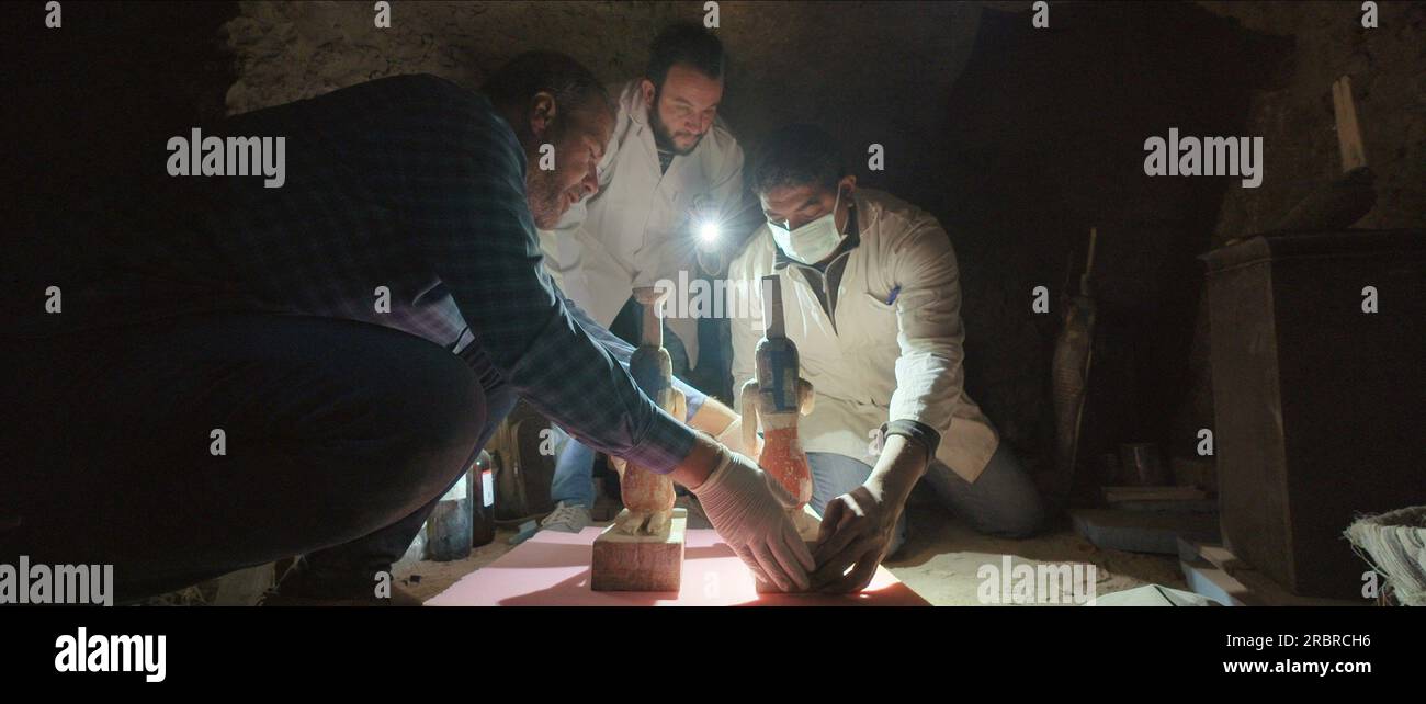 UNKNOWN: THE LOST PYRAMID, 2023. © Netflix /Courtesy Everett Collection ...