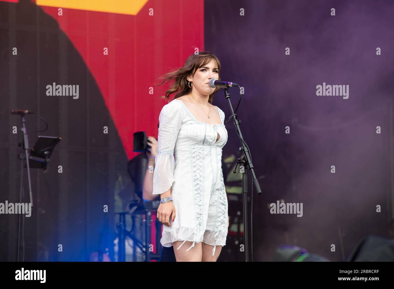 Rianne Downey performing as Special guest to Paul Heaton at TRNSMT 2023 ...