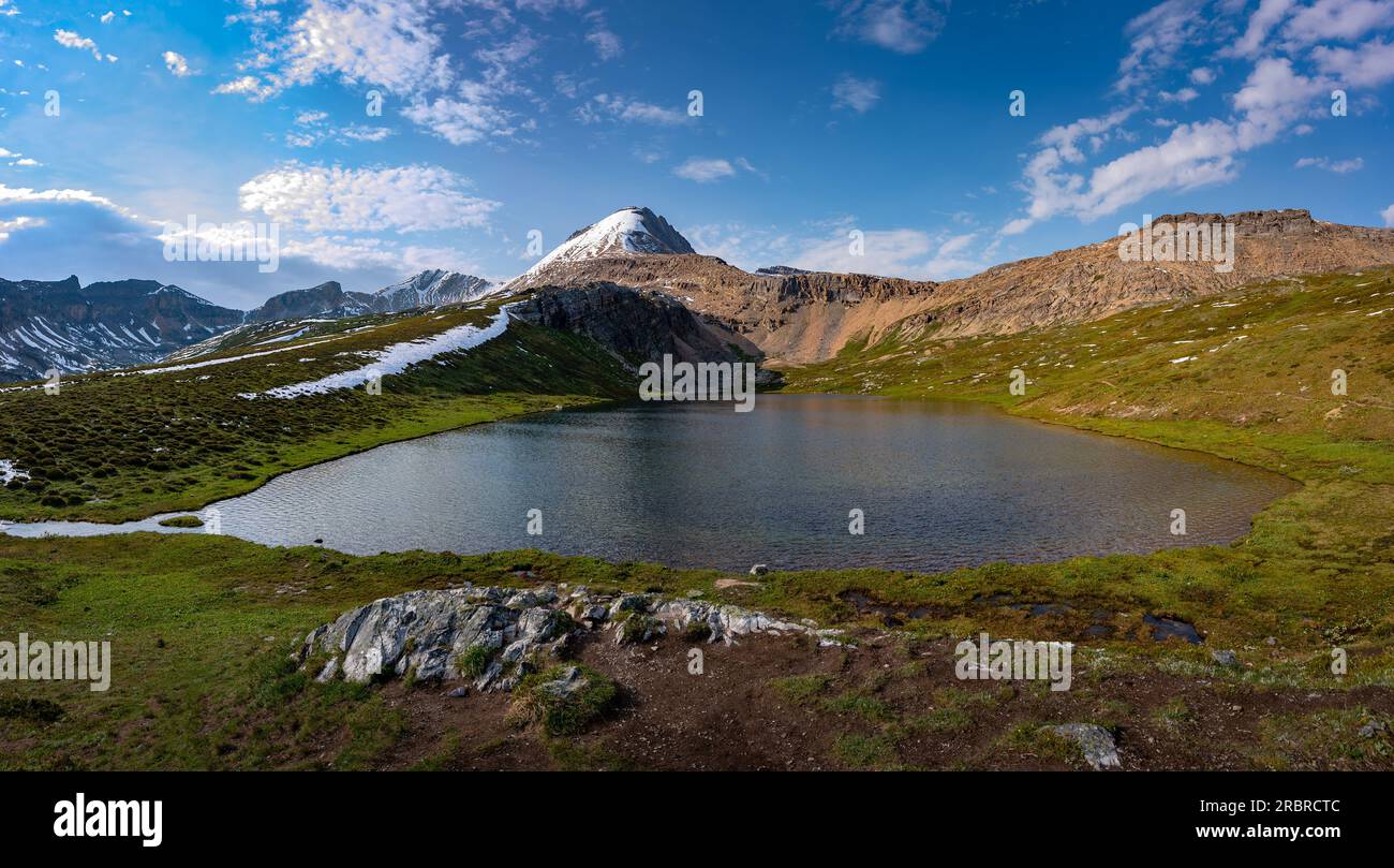 Helen Lake and Cirque Peak Banff National Park Alberta Canada Icefield ...
