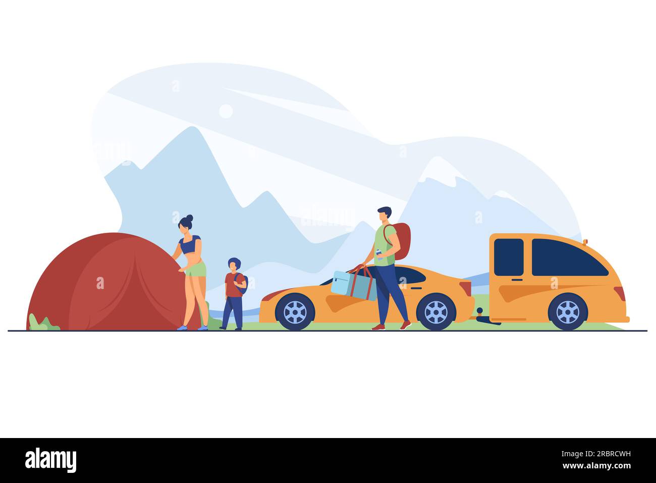 Adventure setting Stock Vector Images - Alamy