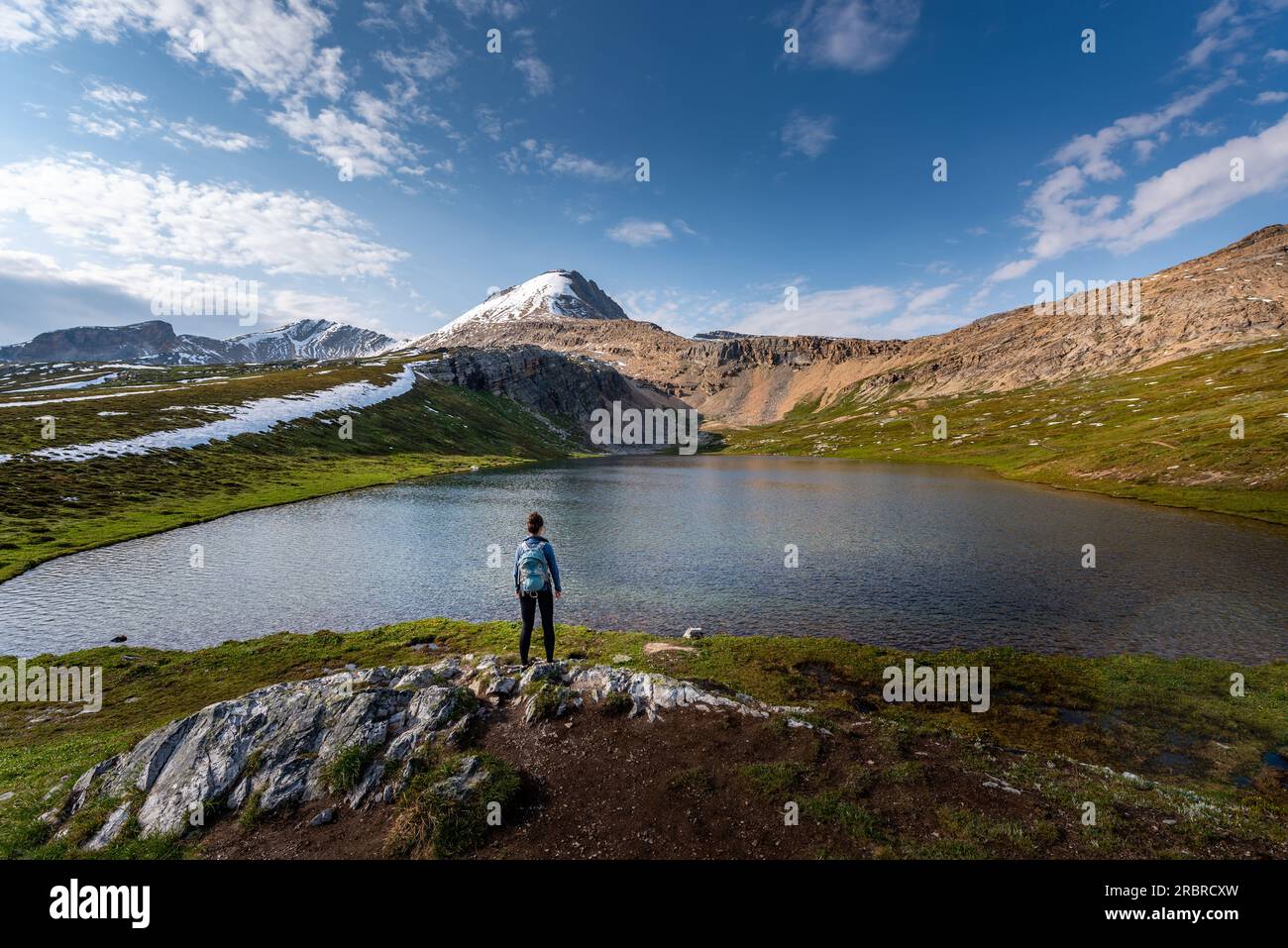 Helen lake banff national park hi-res stock photography and images - Alamy