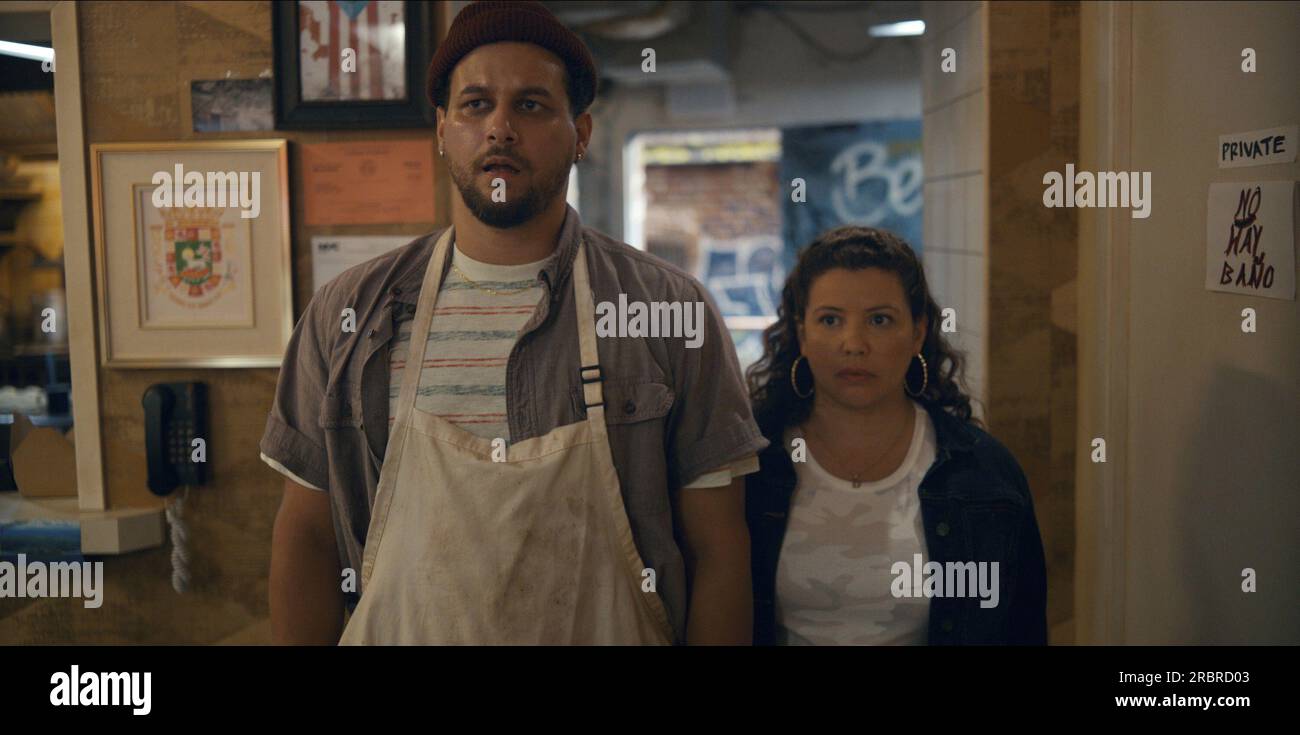 THE HORROR OF DOLORES ROACH, from left: Alejandro Hernandez, Justina ...