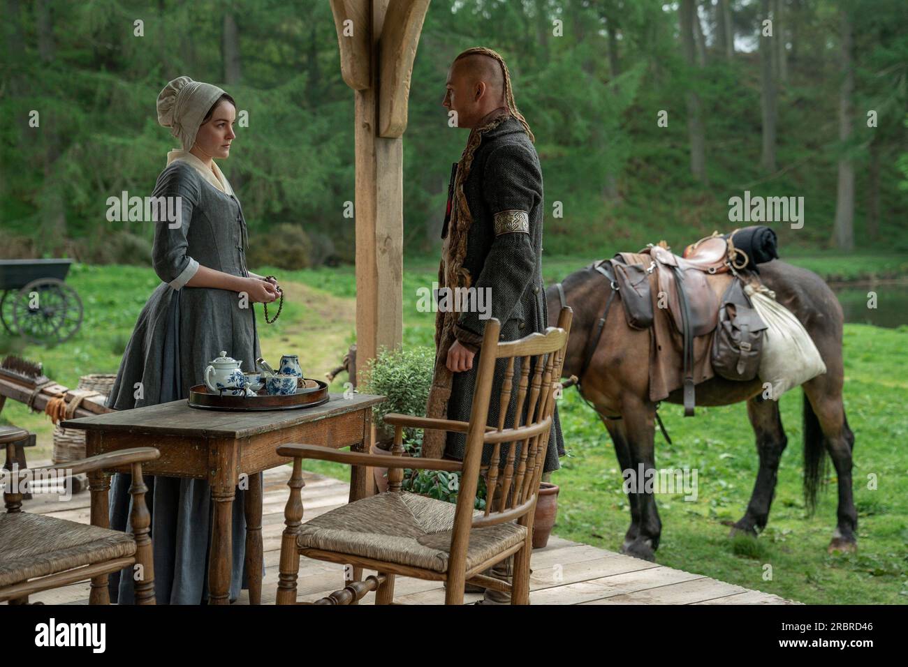 OUTLANDER, from left: Izzy Meikle-Small, John Bell, A Most ...