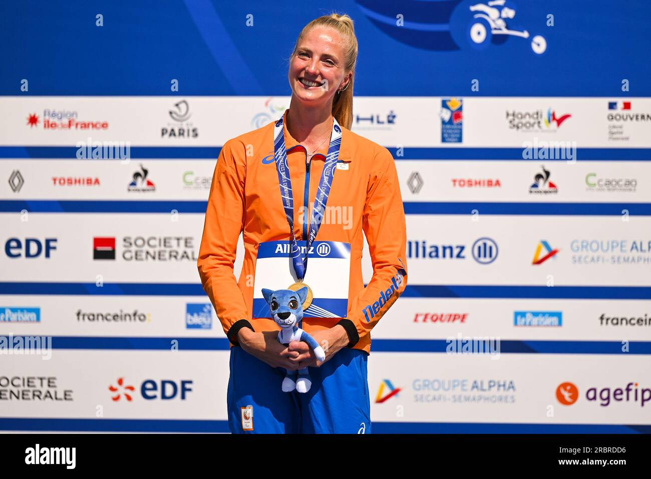 Paris, France. 10th July, 2023. PARIS, FRANCE - JULY 10: Fleur Jong of the Netherlands during ...