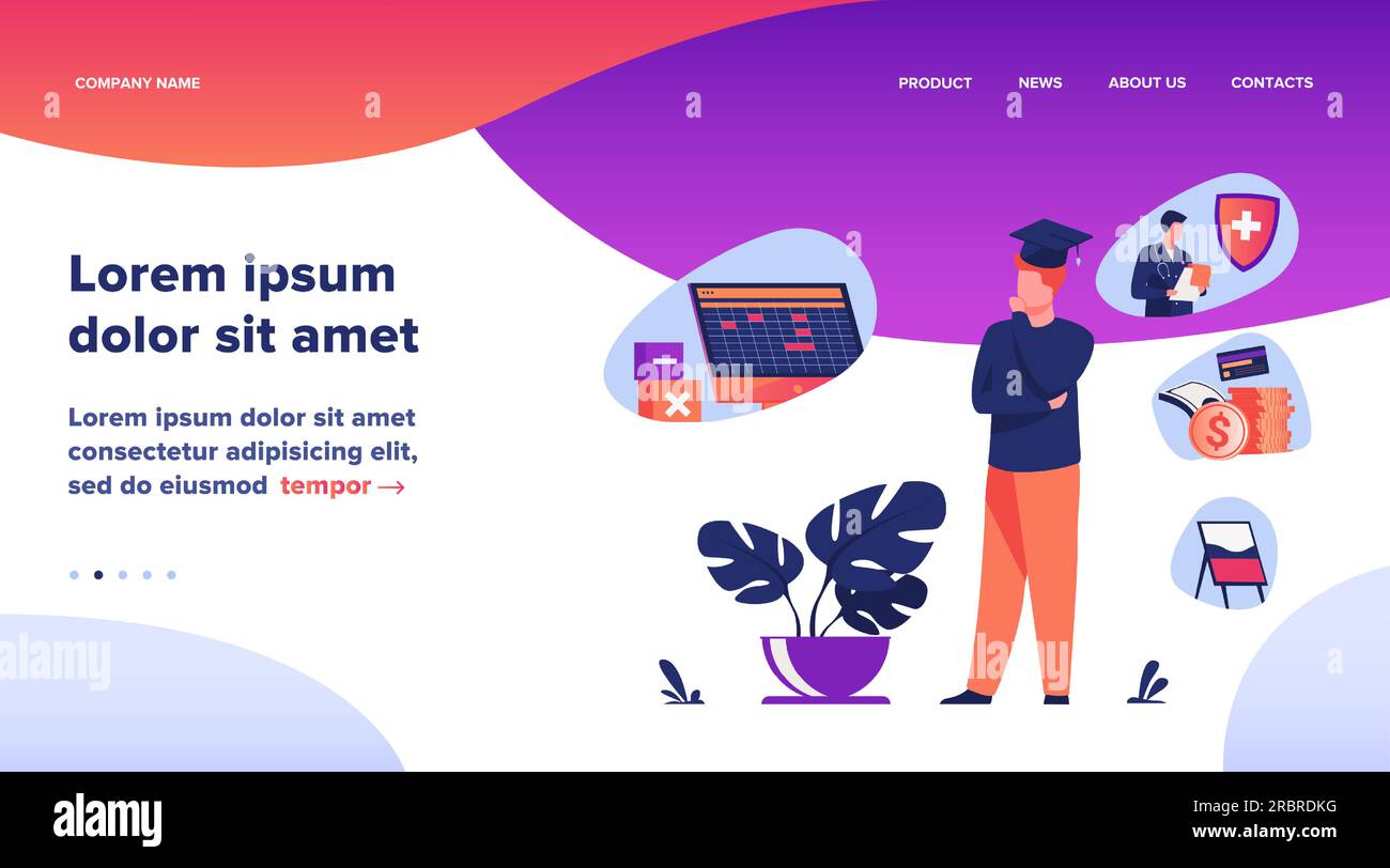 Day in high school Stock Vector Images - Alamy