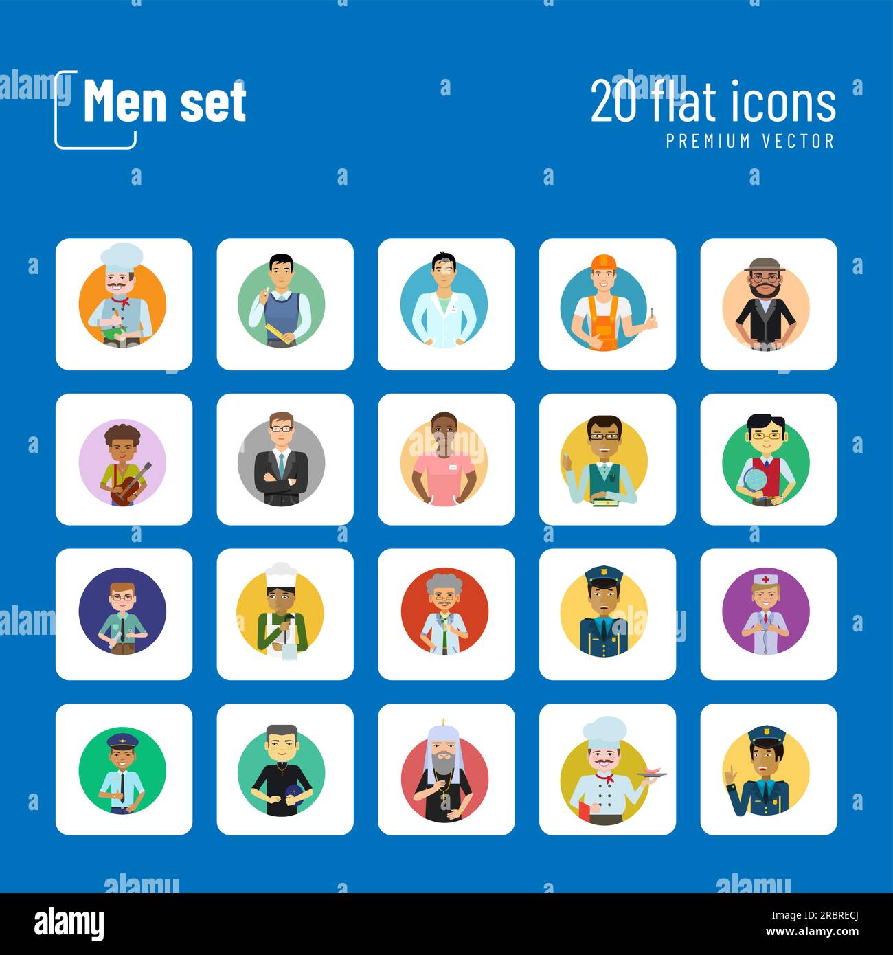 Middle aged male engineer Stock Vector Images - Alamy