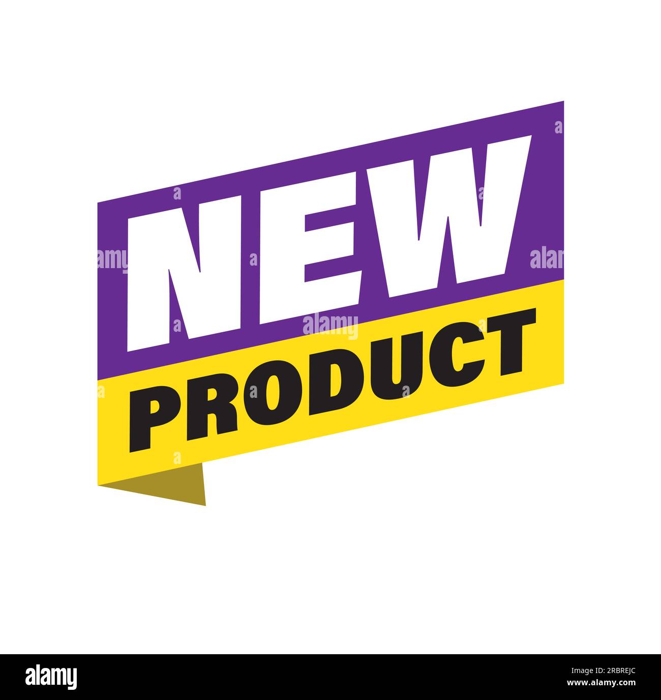 New Product sign banner speech bubble Stock Vector Image & Art - Alamy