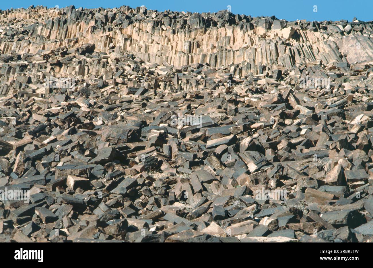 Stones of Makhtesh Ramon, unique crater in Israel Stock Photo - Alamy