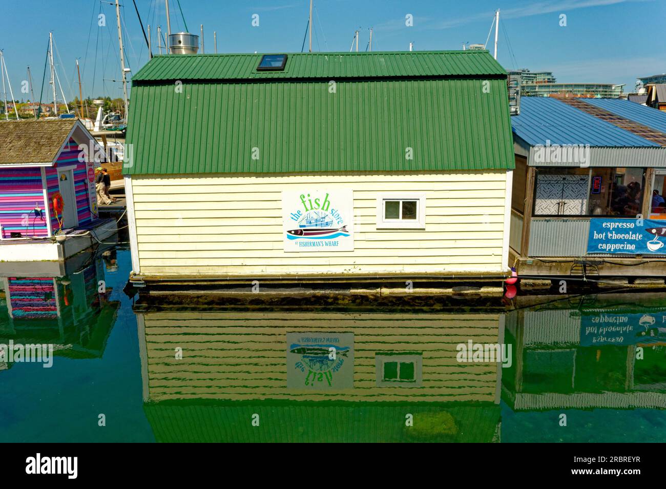 The Fish Store at Fishermans Wharf Stock Photo - Alamy