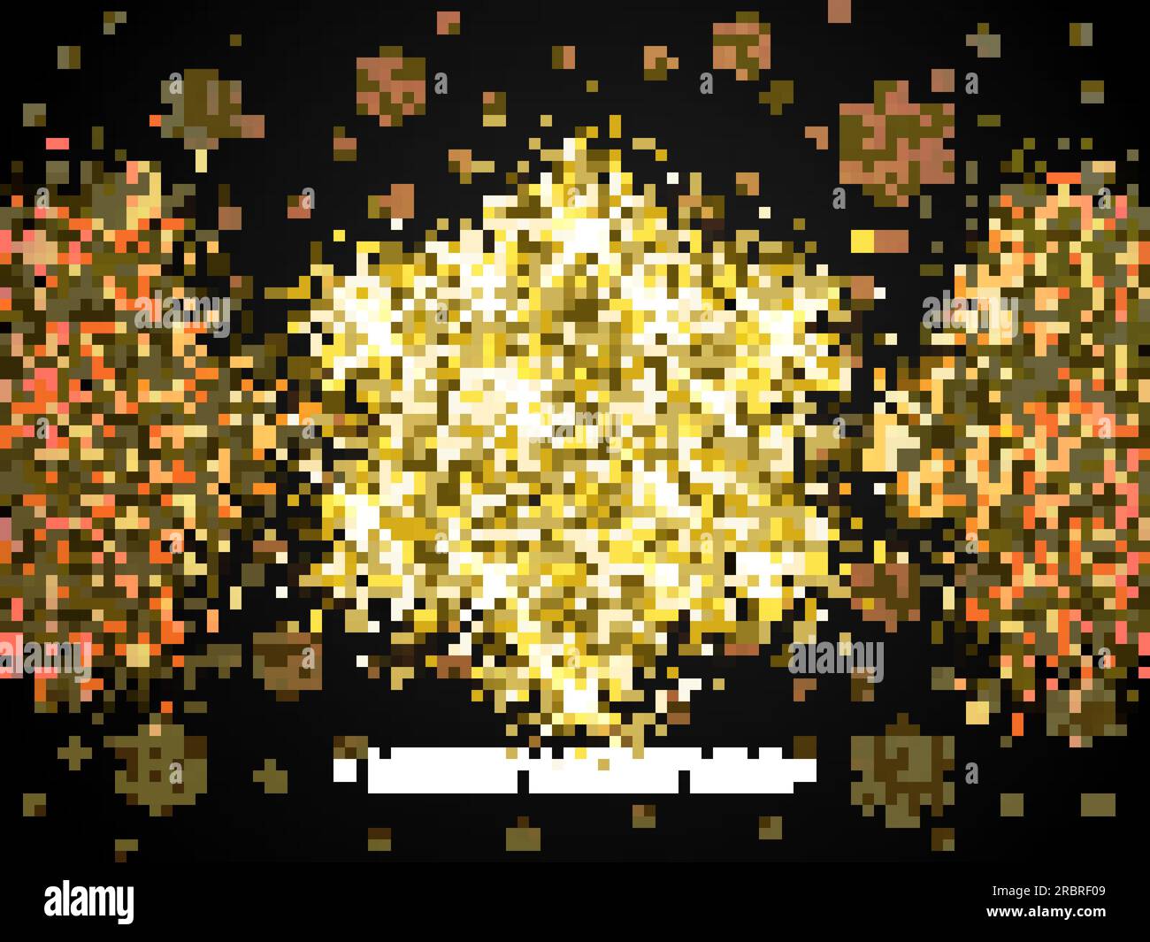 Golden greeting card hi-res stock photography and images - Alamy