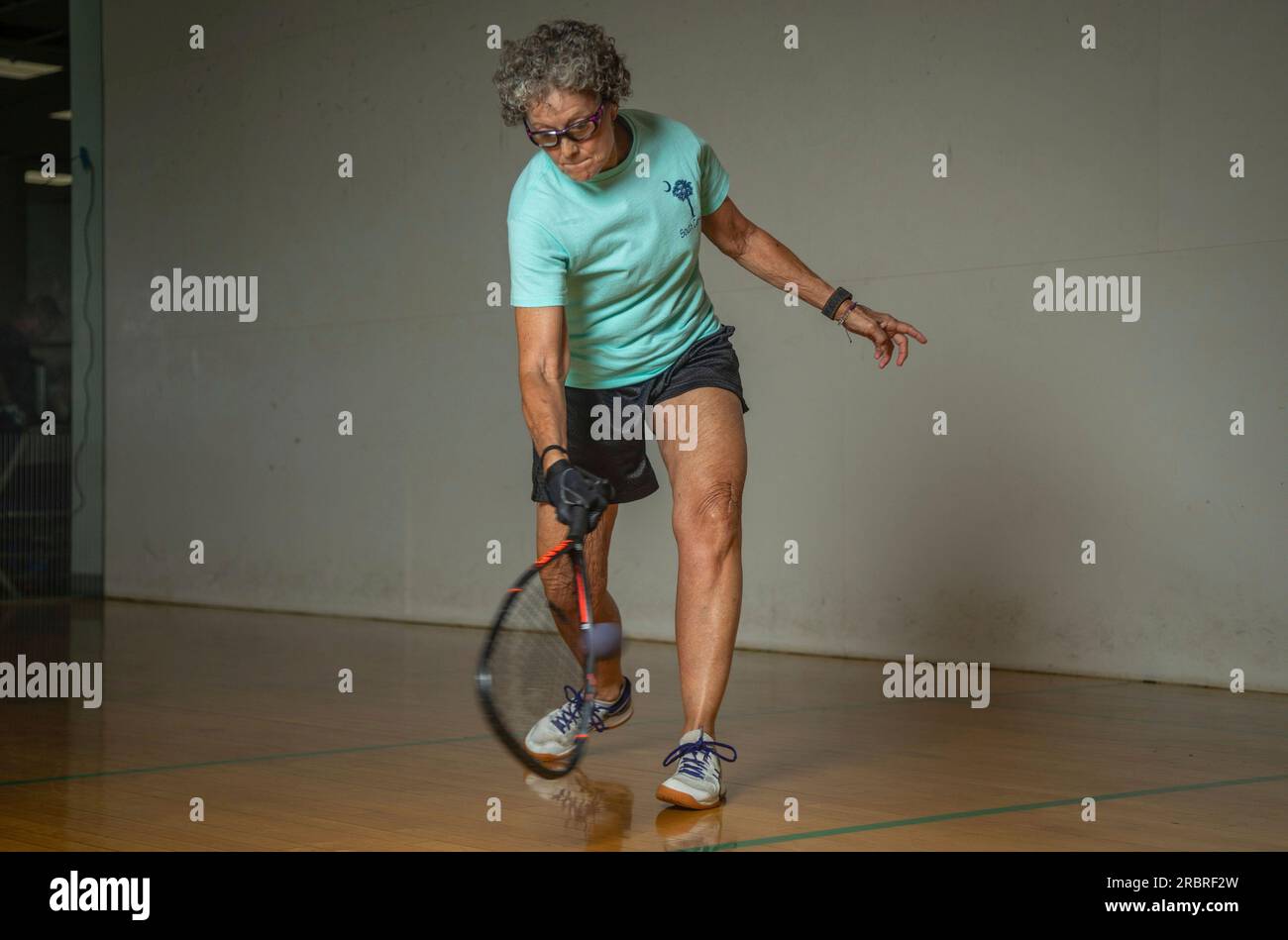 IMAGE DISTRIBUTED FOR HUMANA INC. - Racquetball player Nancy Fish, 72 ...
