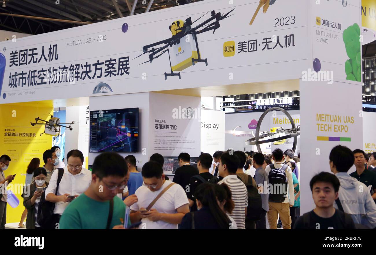 SHANGHAI, CHINA - JULY 8, 2023 - Visitors visit the latest (fourth ...
